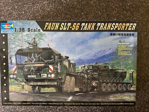 Trumpeter 1/35 #00203 Faun SLT-56 Tank Transporter | eBay