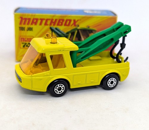 Matchbox Lesney Superfast 74 Toe Joe (RARE GREEN ARMS) - MINT BOXED | eBay