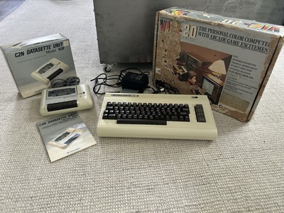Commodore VIC-20 Vintage 8 Bit Computer - With Box And C2N Datasette ...