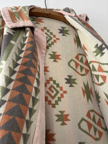 Vintage 1950s Handmade Beacon Camp Blanket Robe/House Coat/Duster - All ...