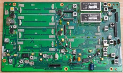 YAESU FT-1000MP PARTS: IF UNIT F3514000A w/CRYSTAL FILTERS PLUG & PLAY ...
