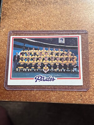 1978 Topps Baseball # 606 Pittsburgh Pirates Team Checklist Used | eBay