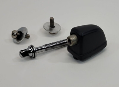 Small Tom Drum Lug with Mounting Screws and Tension Rod -Black (1 ...