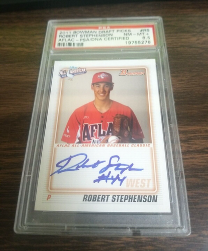 ROBERT STEPHENSON 2010 BOWMAN AFLAC-RS CARD REDS/ANGELS (ROOKIE ...