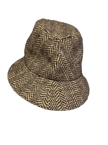 KANGOL Heritage Collection Small Wool Herringbone Gaffer Trilby Plaid ...