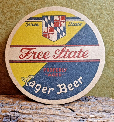 Free State Beer Coaster # 339 Baltimore Md. ... 1940's | eBay