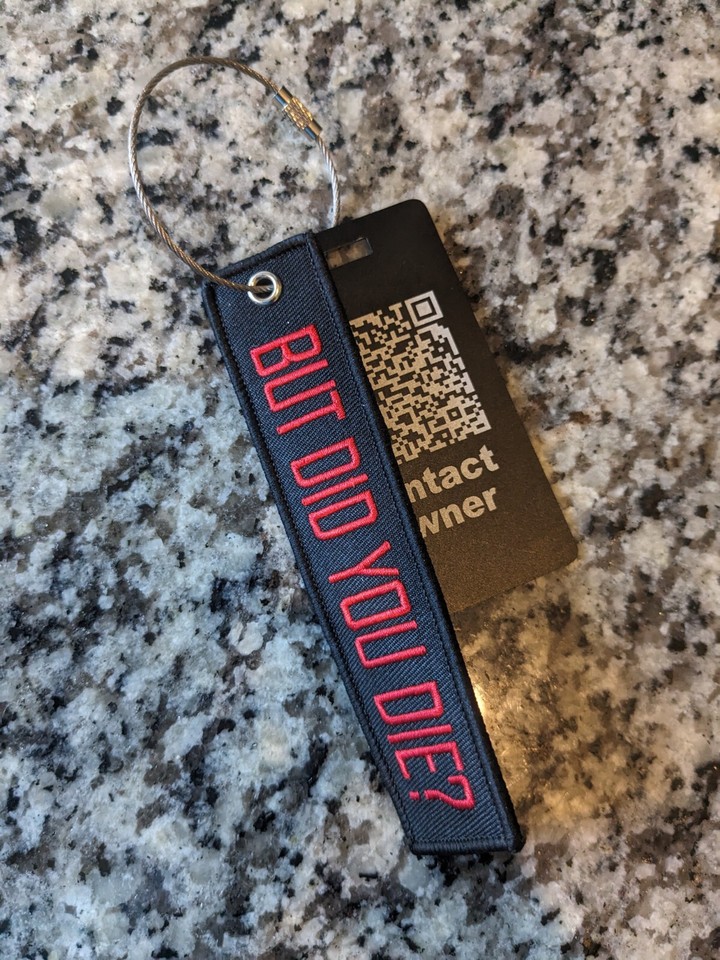 LUGGAGE TAGS ID QR TAGS Personalized ENGRAVED LUGGAGE Backpack Quick ...