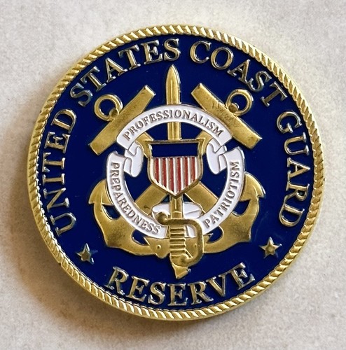 Coast Guard RESERVE Challenge Coin USCG-US Coast Guard | eBay