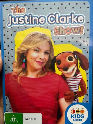 The Justine Clarke Show region 4 DVD (2017 ABC Australian kids series ...