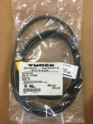NEW TURCK EURO FAST RSC 8T-2/S1555 U0872-35 MADE IN USA | eBay