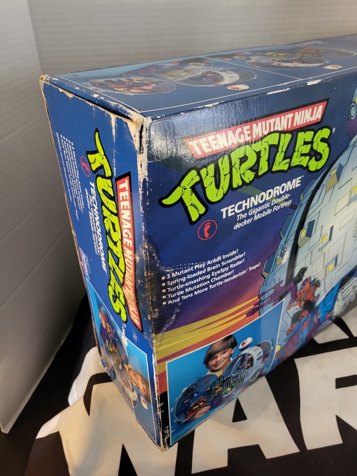 Technodrome 1990 TMNT Teenage Mutant Ninja Turtles COMPLETE w Box | eBay