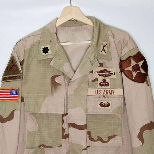 Set US Army DCU Jacket Patch CIB Jump Wings Air Assault Infantry ...