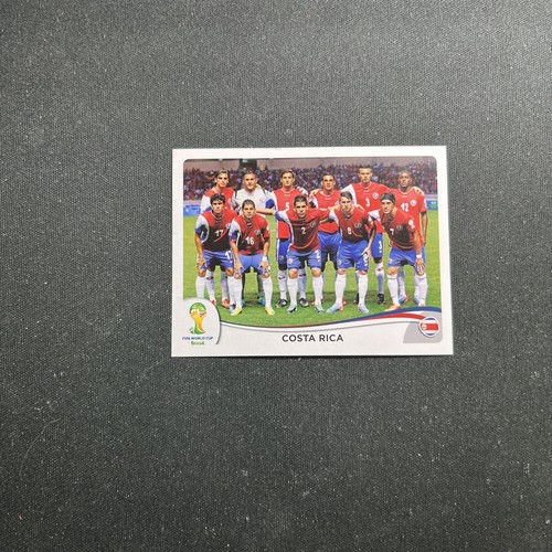 280 EQUIPE TEAM COSTA RICA PANINI FIFA WORLD CUP BRASIL 2014 FOOTBALL ...