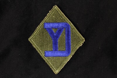 Original Vintage WWII Embroidered Patch US Army 26th Infantry "Yankee ...