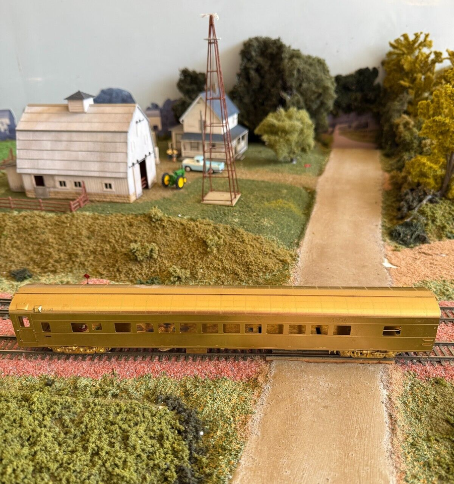 HO Coach Yard Brass CYD Chicago & North Western Coach # 3477-3482. IOB ...