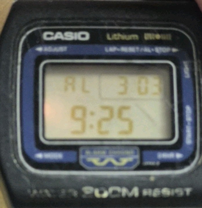 Vintage 1980s Casio 548 DW-210 Digital Watch (NO SOUND) Tested Working ...