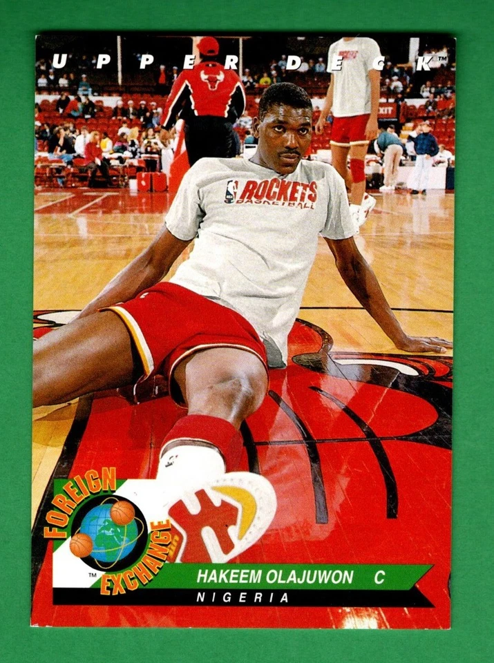 1992-93 Upper Deck - Hakeem Olajuwon #FE6 for sale | eBay