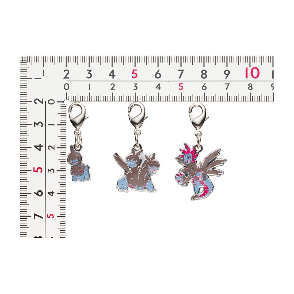 Deino #633 Key Chain CHARM National Pokedex Pokemon Center Japan ...