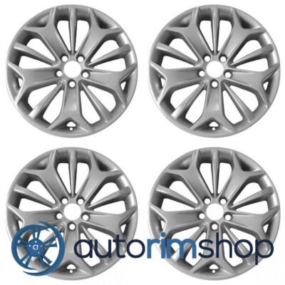Ford Taurus 2013-2019 19" Silver OEM Wheels Rims Set Without Center Cap ...