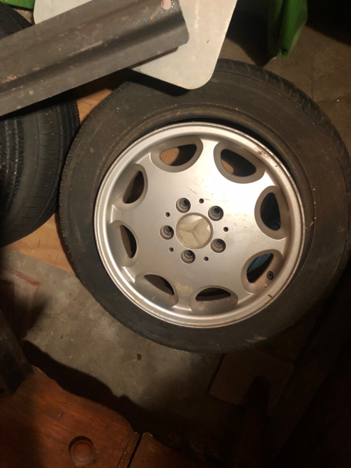 1995 Mercedes W124 E300D E320 E420 15" x 6-1/2" Wheel 8 Hole OEM Good ...