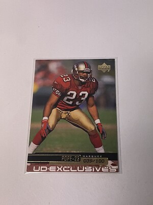 1999 Upper Deck Exclusives #53 Marquez Pope /100 **027916 | eBay