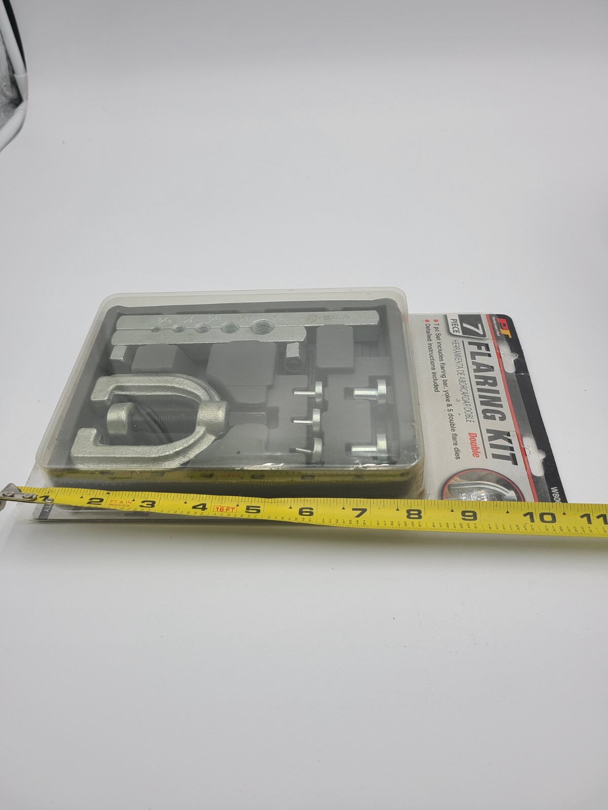 Performance Tool 7 Piece Flaring Fit, Flaring Bar,Yoke, 5 Double Flares ...