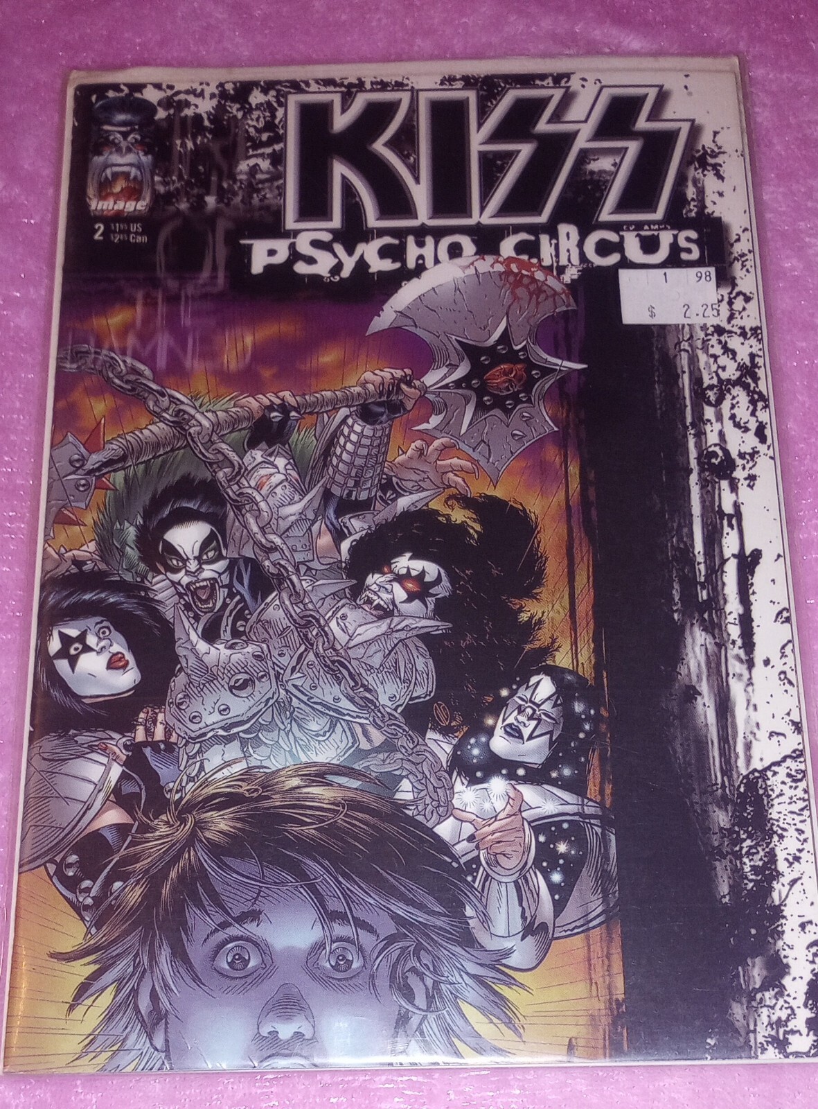 Kiss Psycho Circus Comic Book #2 1997 First Printing | eBay