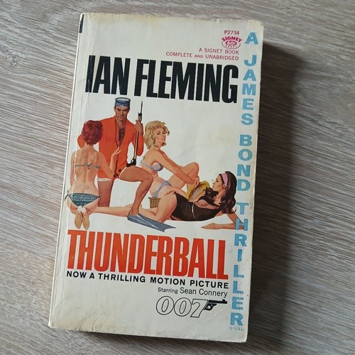 Thunderball by Ian Fleming, Ninth Novel in the James Bond Series ...