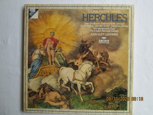 ARCHIV DIGITAL 2742 004 HANDEL 'HERCULES' JOHN ELIOT GARDINER 3LP ...