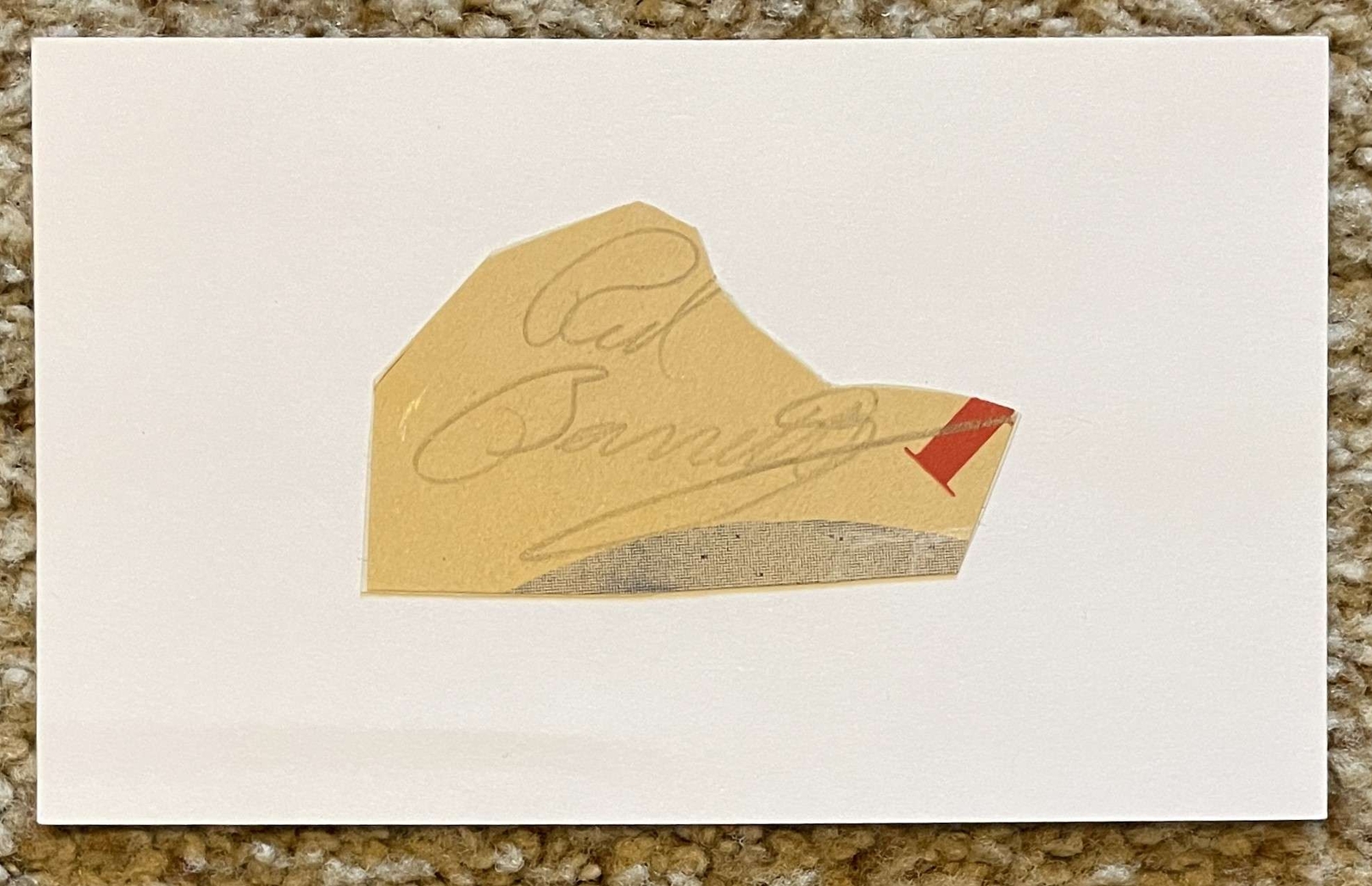 Charles Red Barrett signed cut - Reds Braves debut 1937 | eBay