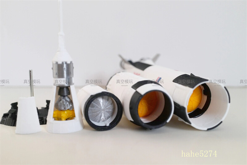 1/400 Scale Saturn-5 Launching Tower Frame Model 3D Build Painted Model ...