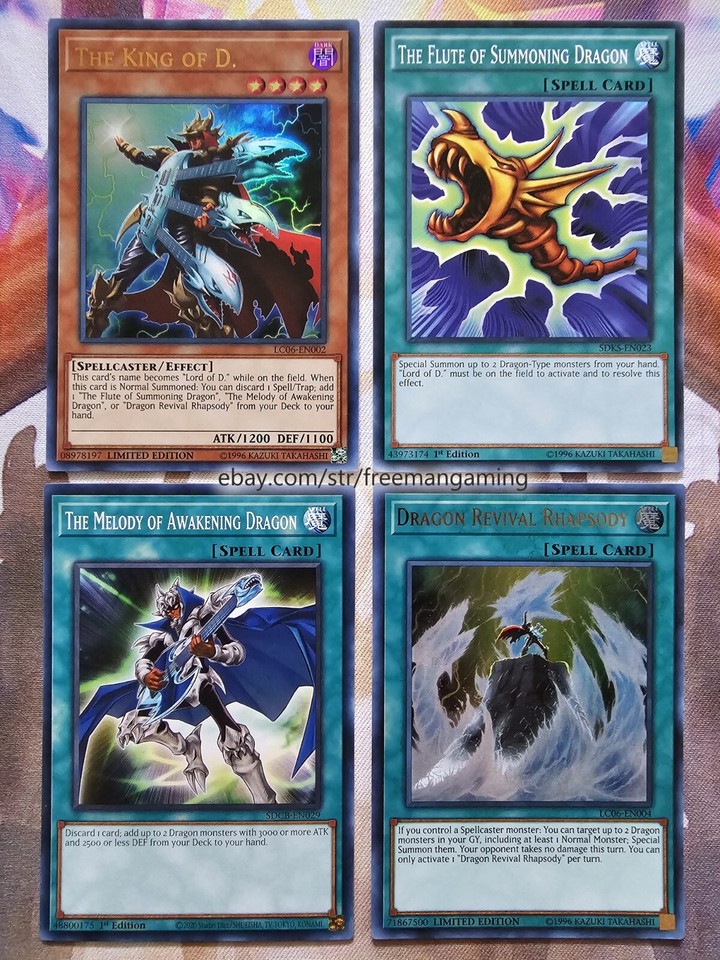 Yugioh Seto Kaiba Deck 49 Cards Blue-Eyes White Dragon Alternative ...
