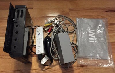 Nintendo Wii Black Console gamecube compatible | eBay