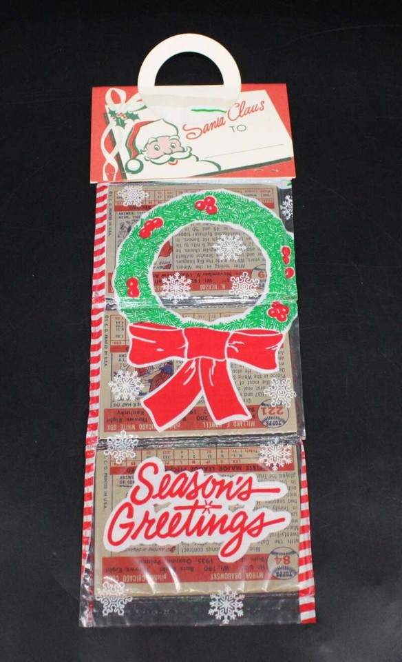 1957 Topps Christmas Rack Pack Sealed R1022 | eBay