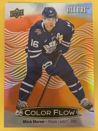 2024-25 Allure Mitch Marner Color Flow Red-Orange Spectrum | eBay