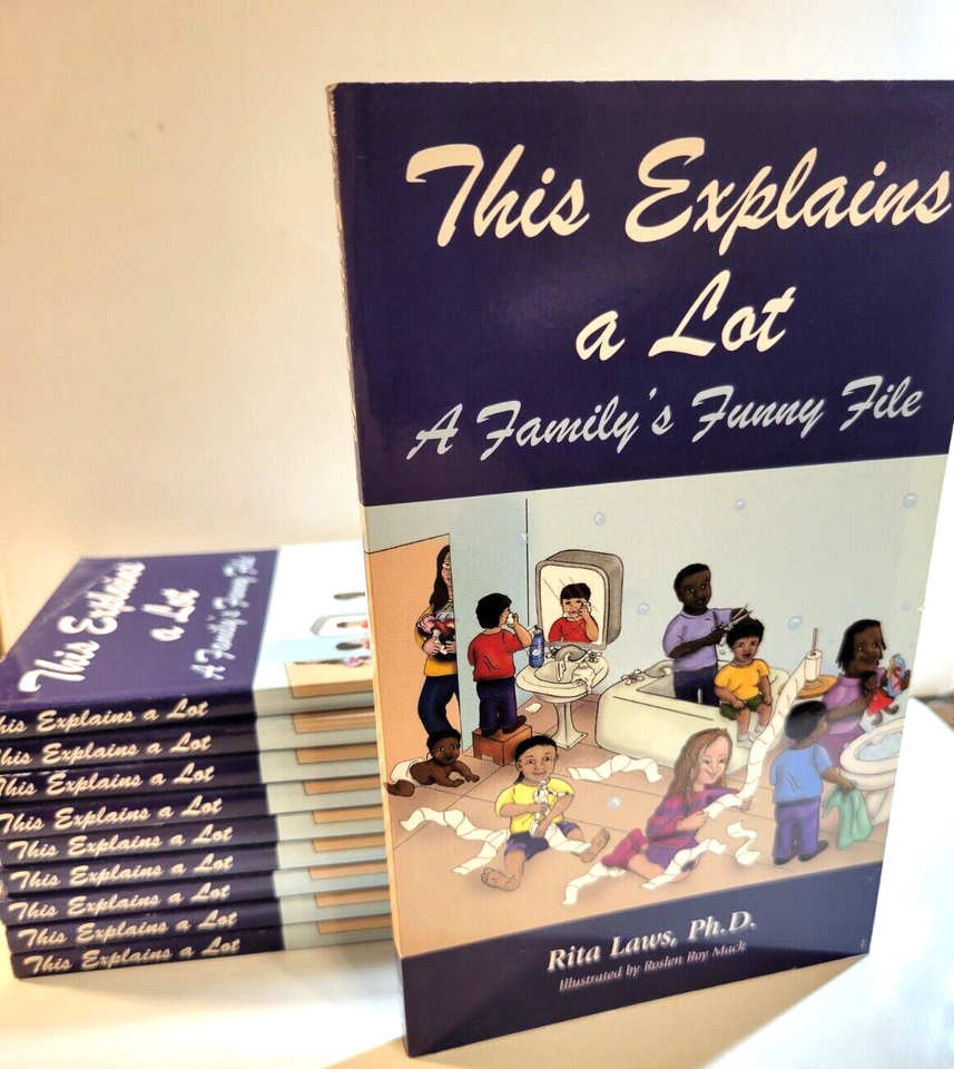10 Copies: THIS EXPLAINS A LOT A Large Family's Funny File AWARD ...