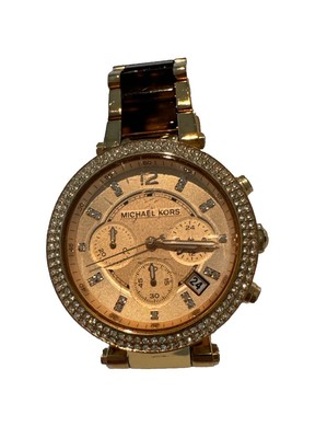 Women's MICHAEL KORS "Parker" Watch MK5538 Needs Battery Works Great ...