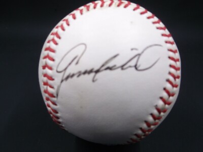 GENE MICHAEL Autographed Signed Wilson Scholastic Baseball COA | eBay