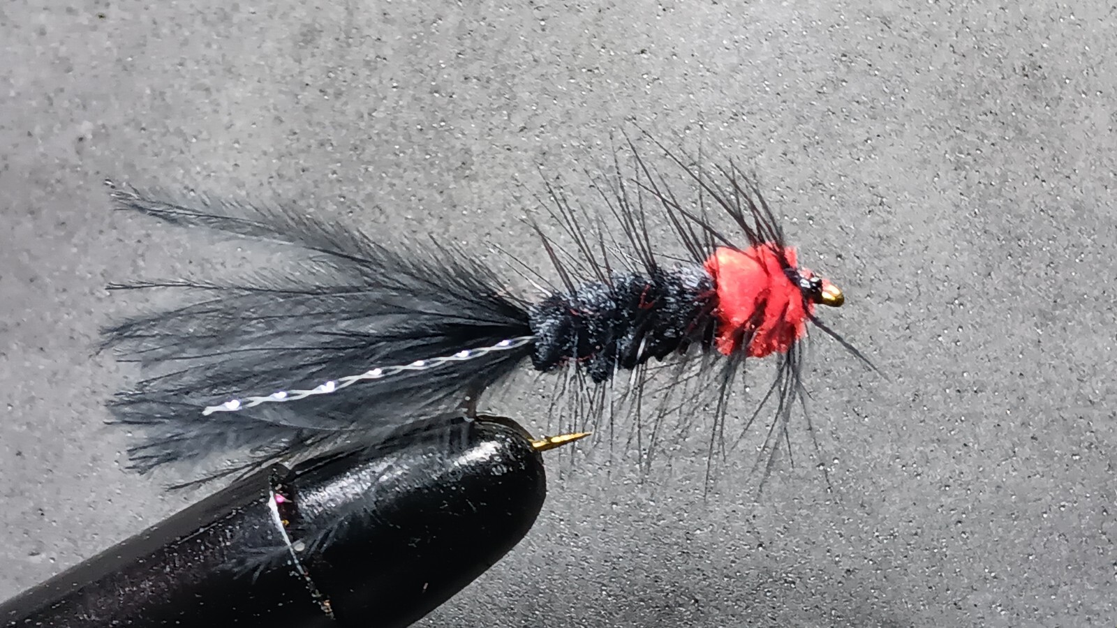 1 DOZEN BLACK AND RED WOOLLY BUGGERS FOR FLY FISHING -WOO-29 | eBay