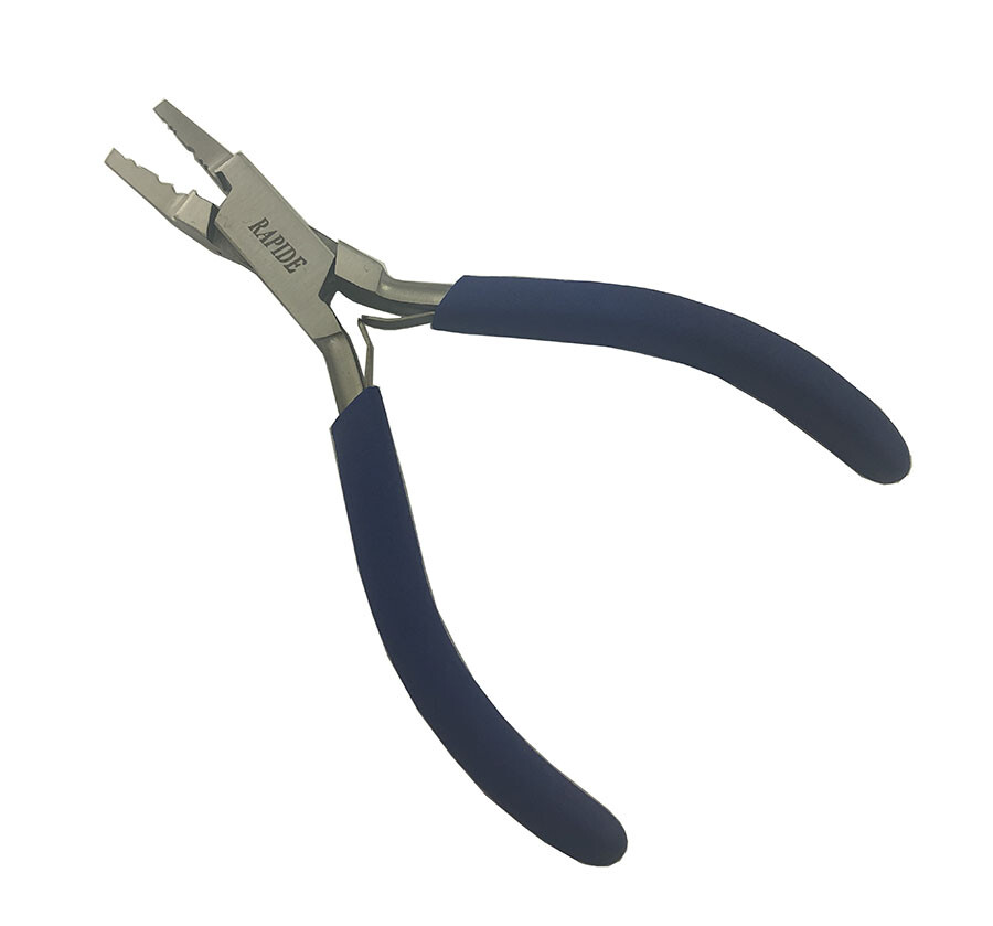 DUAL CRIMPING CRIMP CRIMPER TOOL TIGER TAIL JEWELLERY MAKING BEADING ...