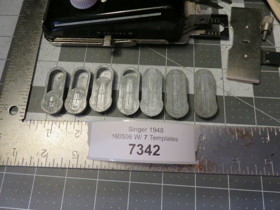 Singer Buttonholer / Monogrammer Sewing Attachment in Box Embroidery | eBay