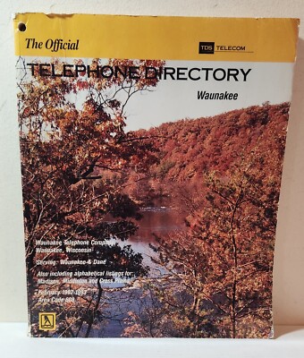 1992 Wisconsin telephone book; Waunakee, Dane, Middleton, Cross Plains ...