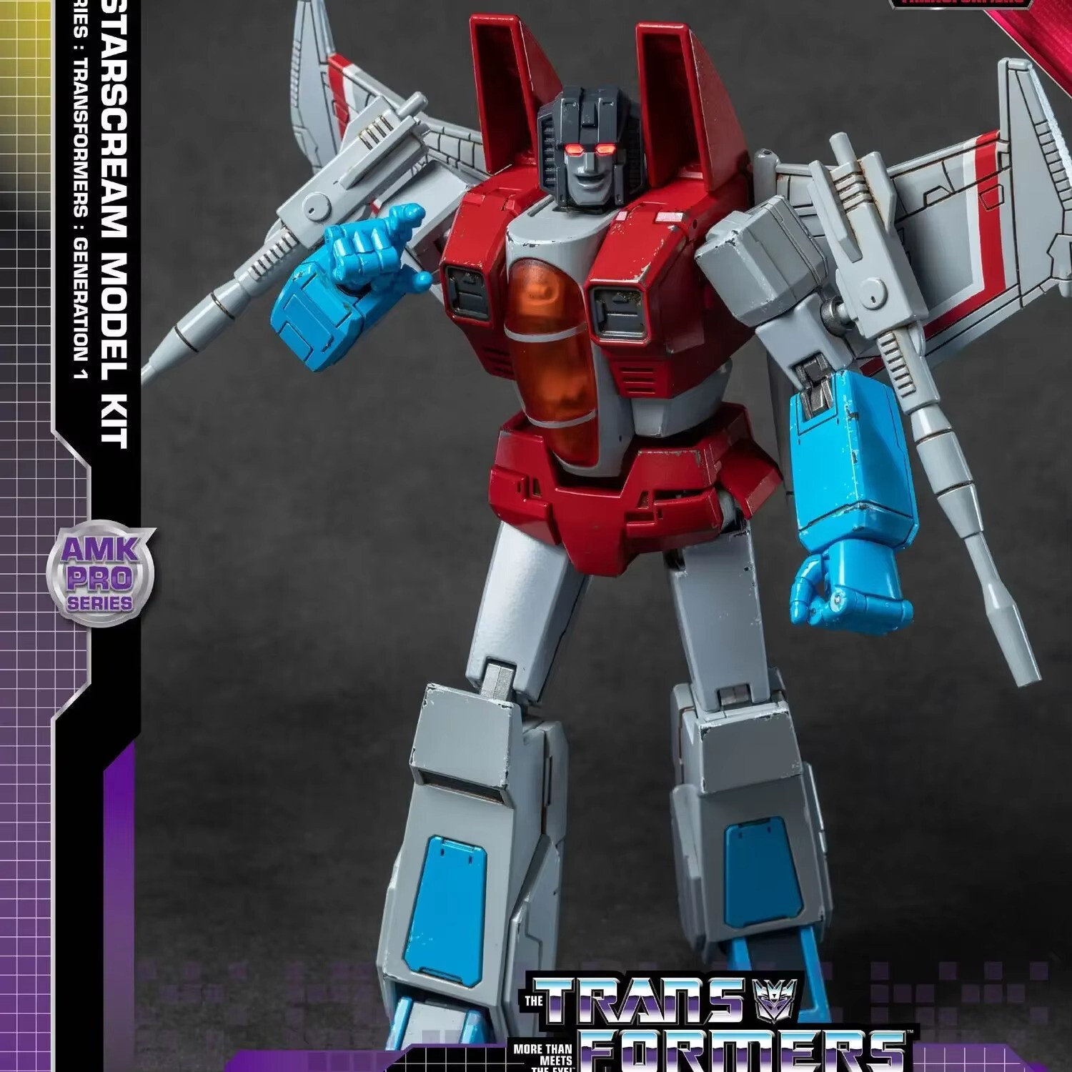 Yolopark Transformers Starscream Generation One AMK PRO Series 19cm ...