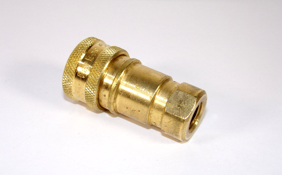 Parker Hydraulic Quick Connect BH2-60 Coupling with BH2-61 Nipple 1/4 ...