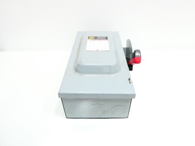 Square D H362 Fusible Disconnect Switch 3p 60a Amp 480/600v-ac | eBay