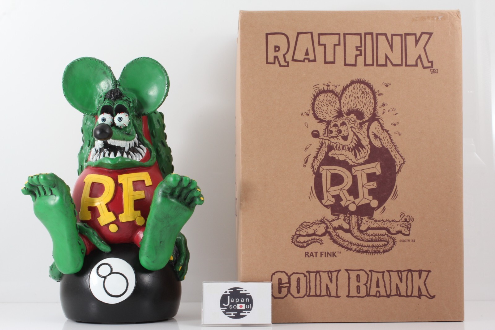 Rat Fink Coin Bank Statue Figure Ed Roth Official Licensed Product From ...