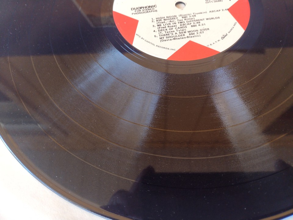 Tex Ritter - The Best Of Tex Ritter - Capitol Records - DT-2595 - LP ...