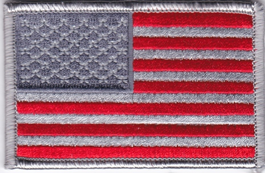 USA Flags Embroidered Patches 3"x2" iron-on | eBay