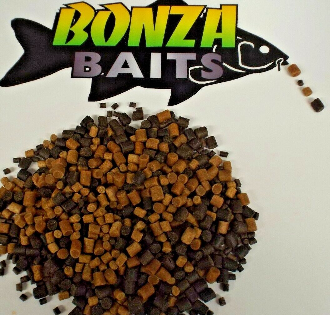 Mixed Coloured Feed Pellets Carp Catfish And Coarse Fishing 4.5mm 6mm ...