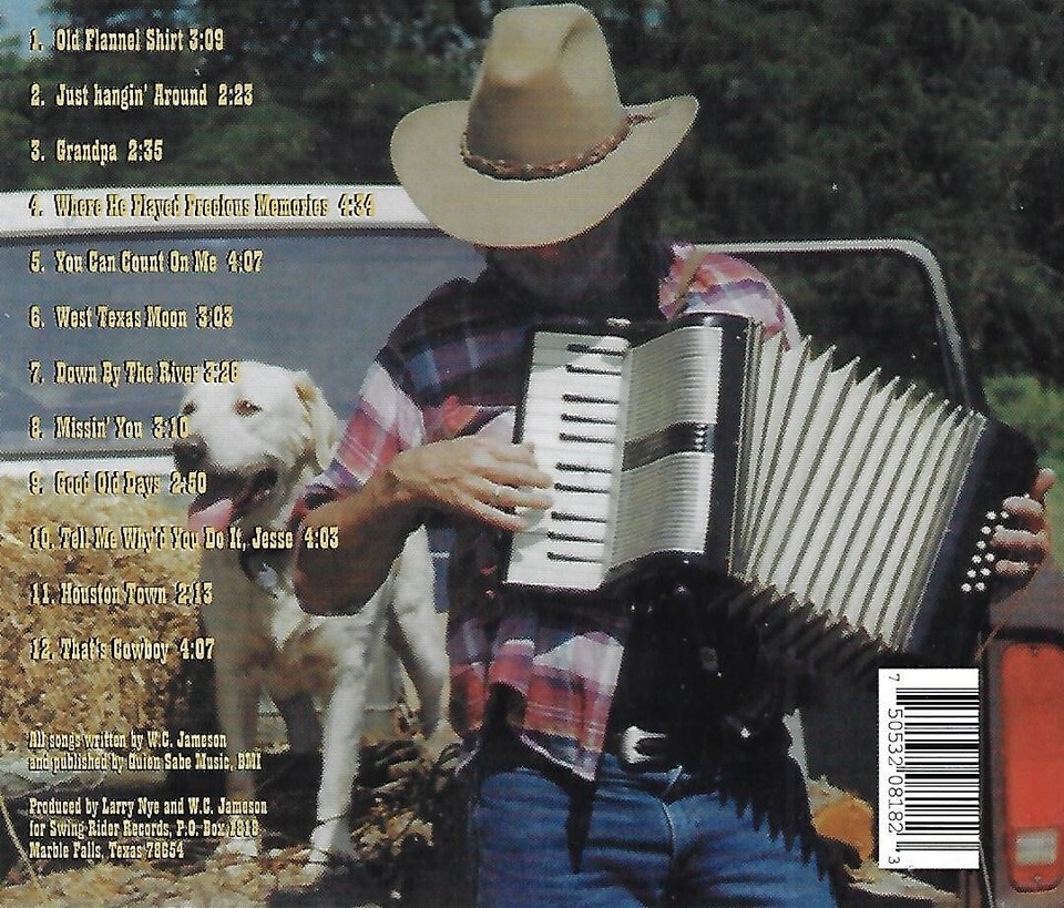 Old Flannel Shirt by W. C. Jameson (CD, 1999) | eBay